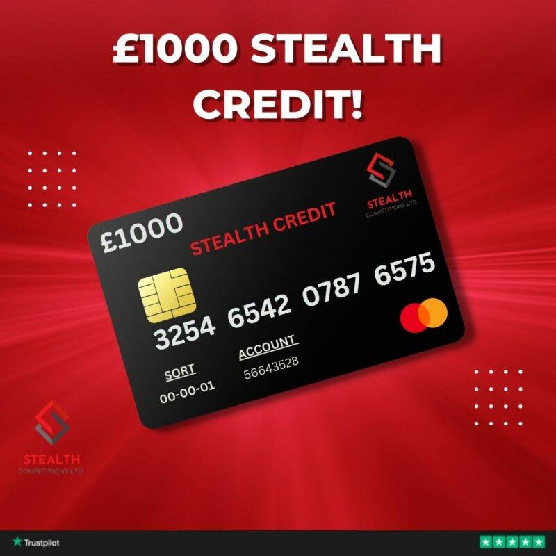 Amazing Prizes & Draws! - Stealth Competitions