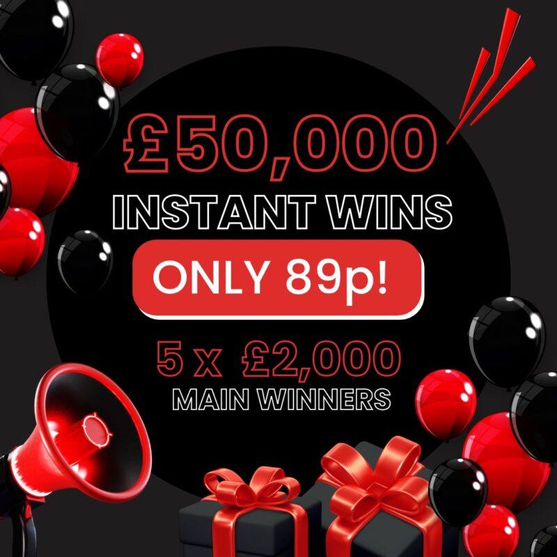 Amazing Prizes & Draws! - Stealth Competitions