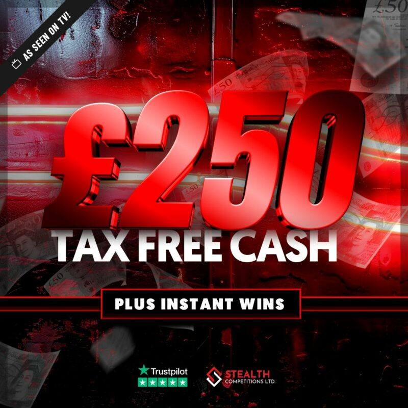 Amazing Prizes & Draws! - Stealth Competitions