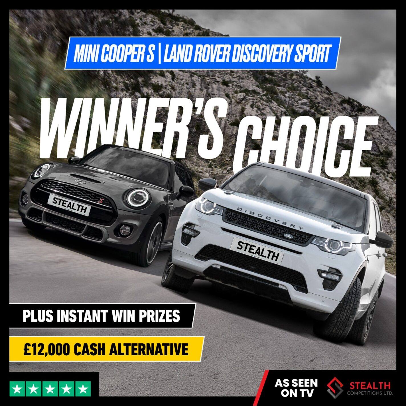 Amazing Prizes & Draws! - Stealth Competitions