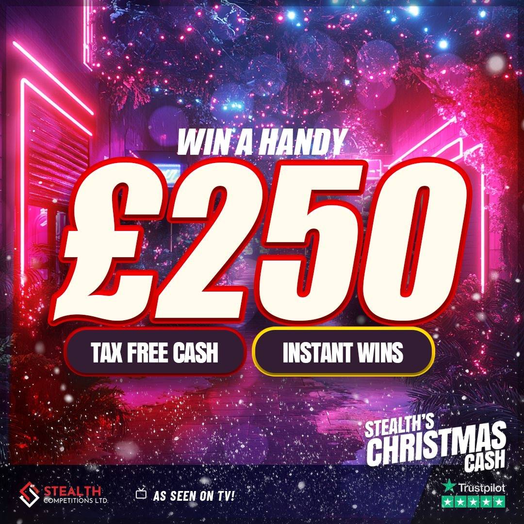 Amazing Prizes & Draws! - Stealth Competitions